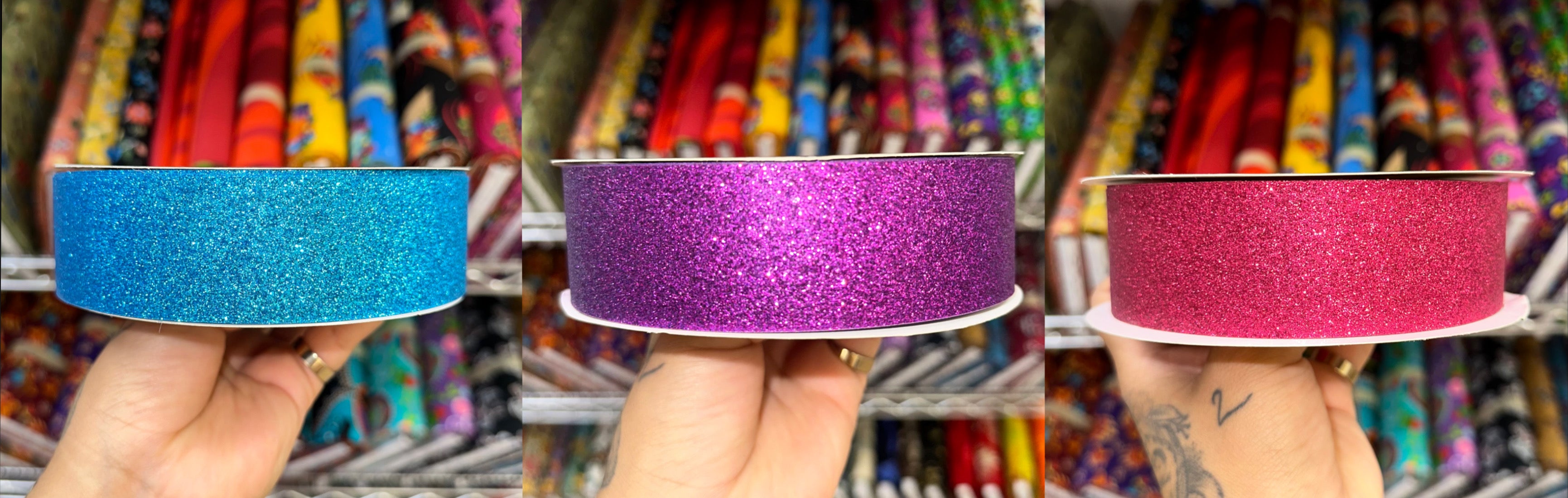 Sparkle Ribbon (Per Meter) – 4 Generations Creations