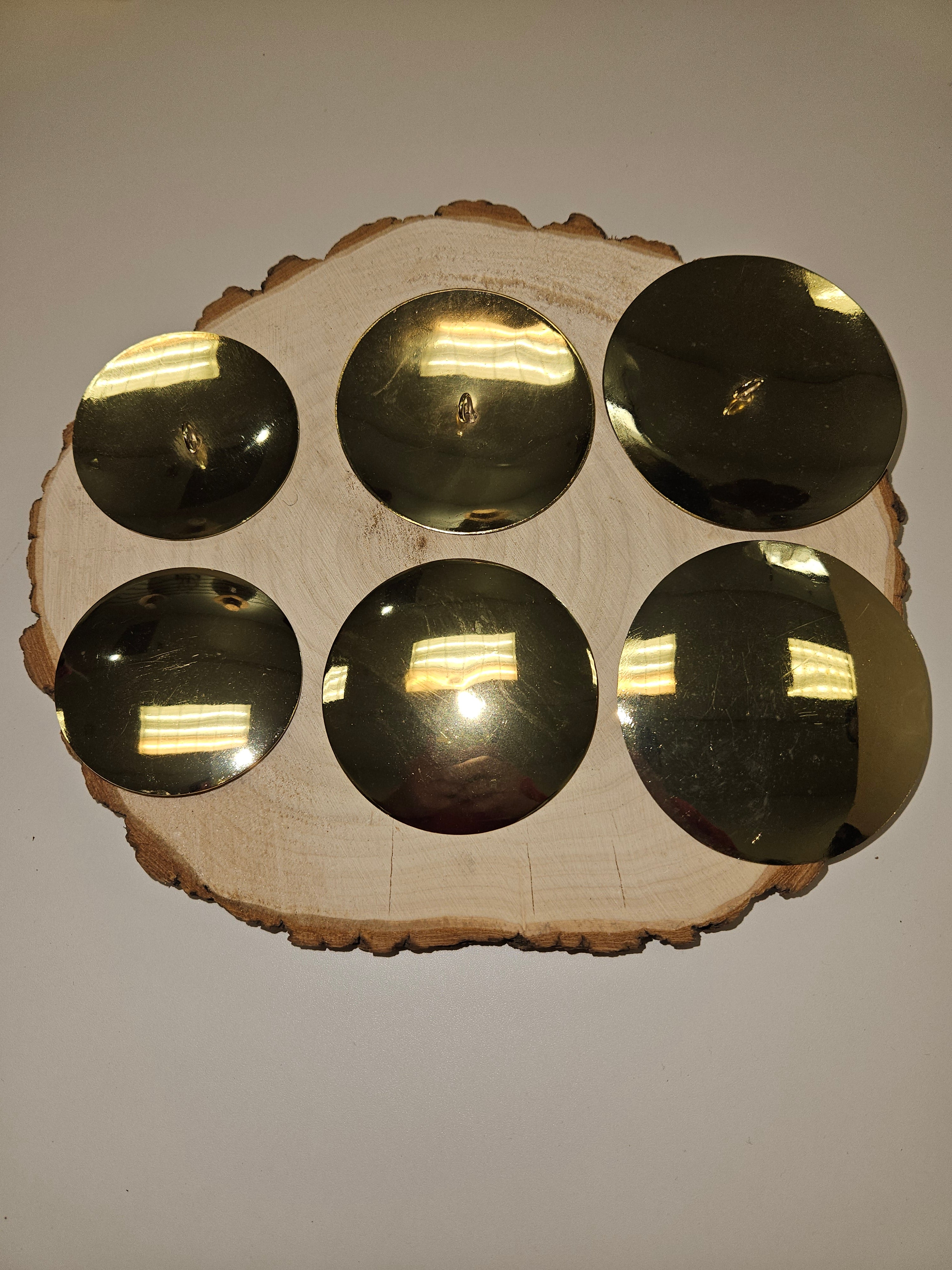 (2-pack) 3.5" Gold Concho – 4 Generations Creations