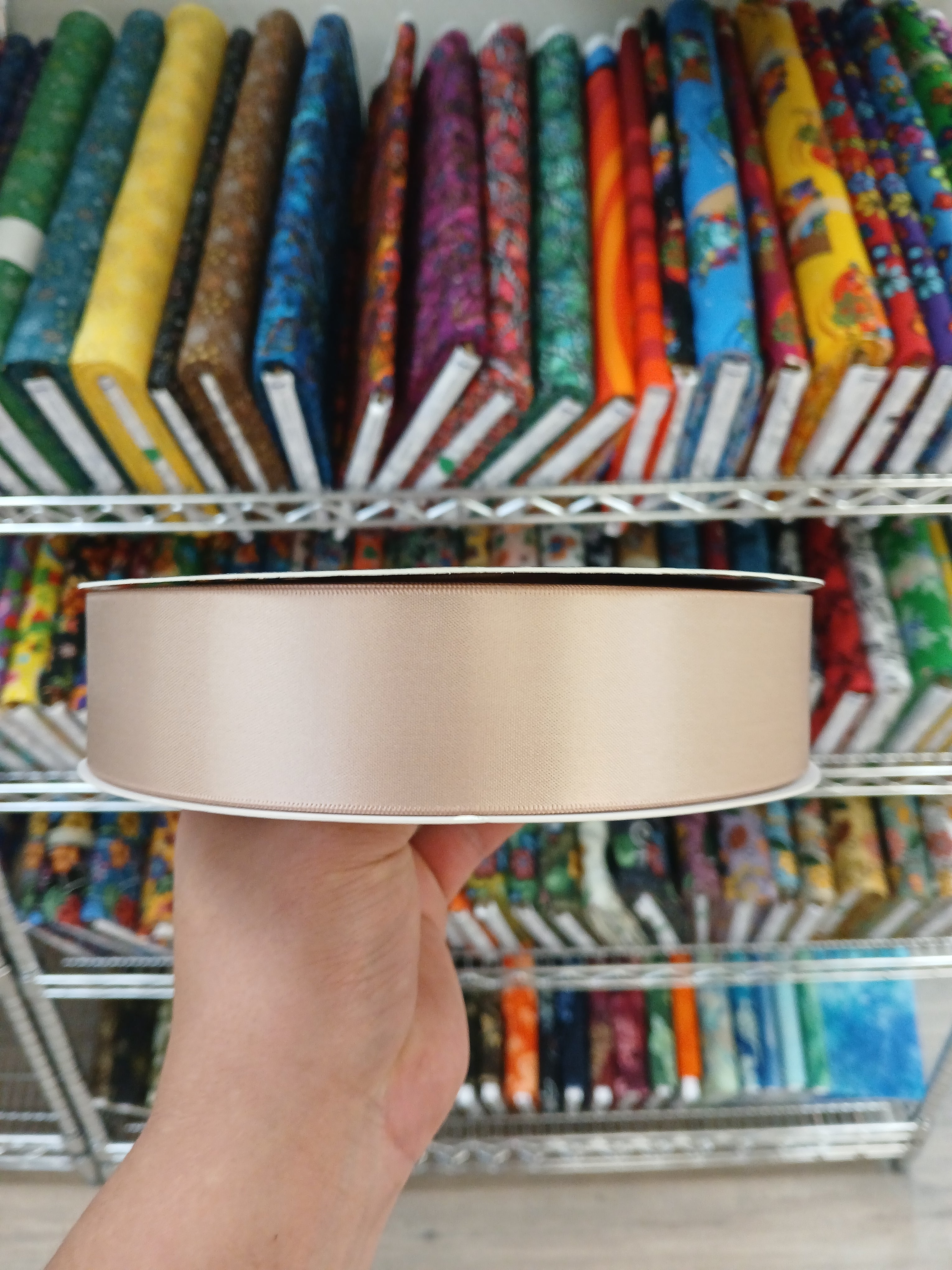 1.5" Ribbon/meter: Natural – 4 Generations Creations