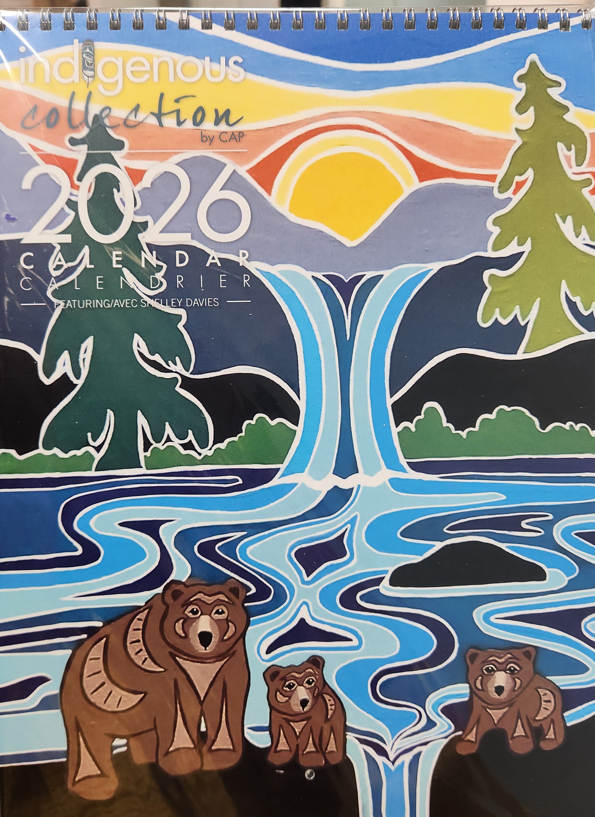 2026 Wall Calendar by Shelley Davies (Coast Salish) – 4 Generations ...