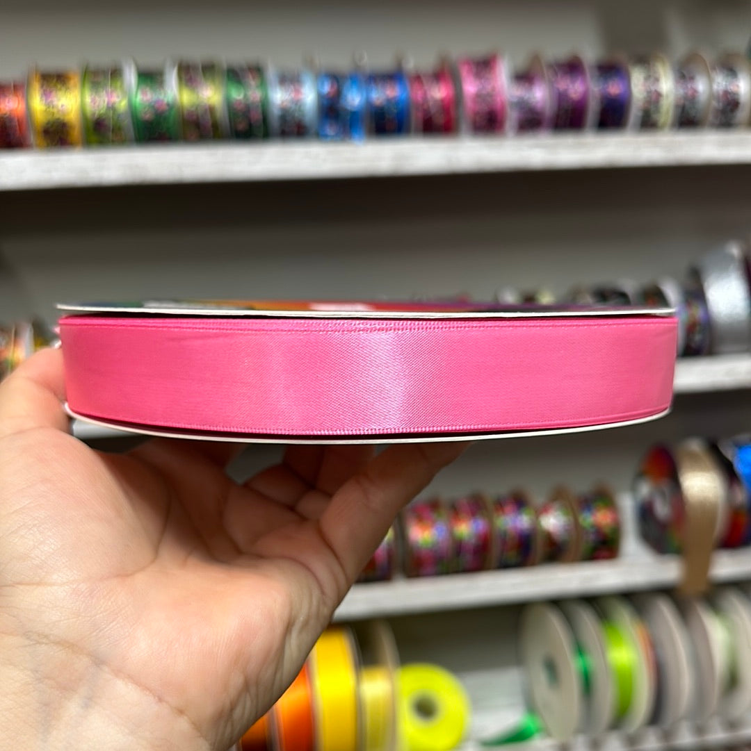 7/8" Ribbon/meter: Hot Pink – 4 Generations Creations