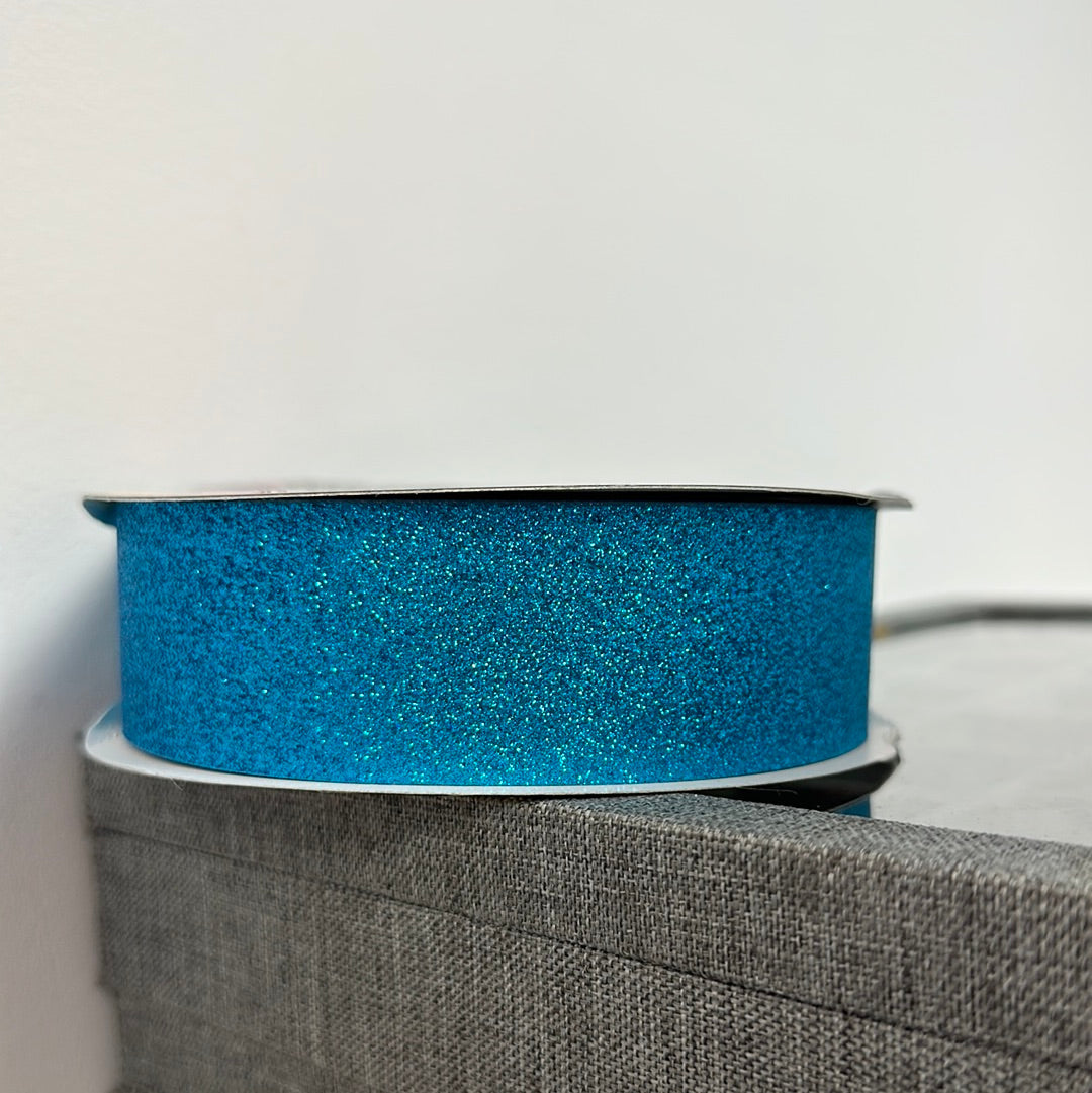 Sparkle Ribbon (Per Meter): Blue – 4 Generations Creations