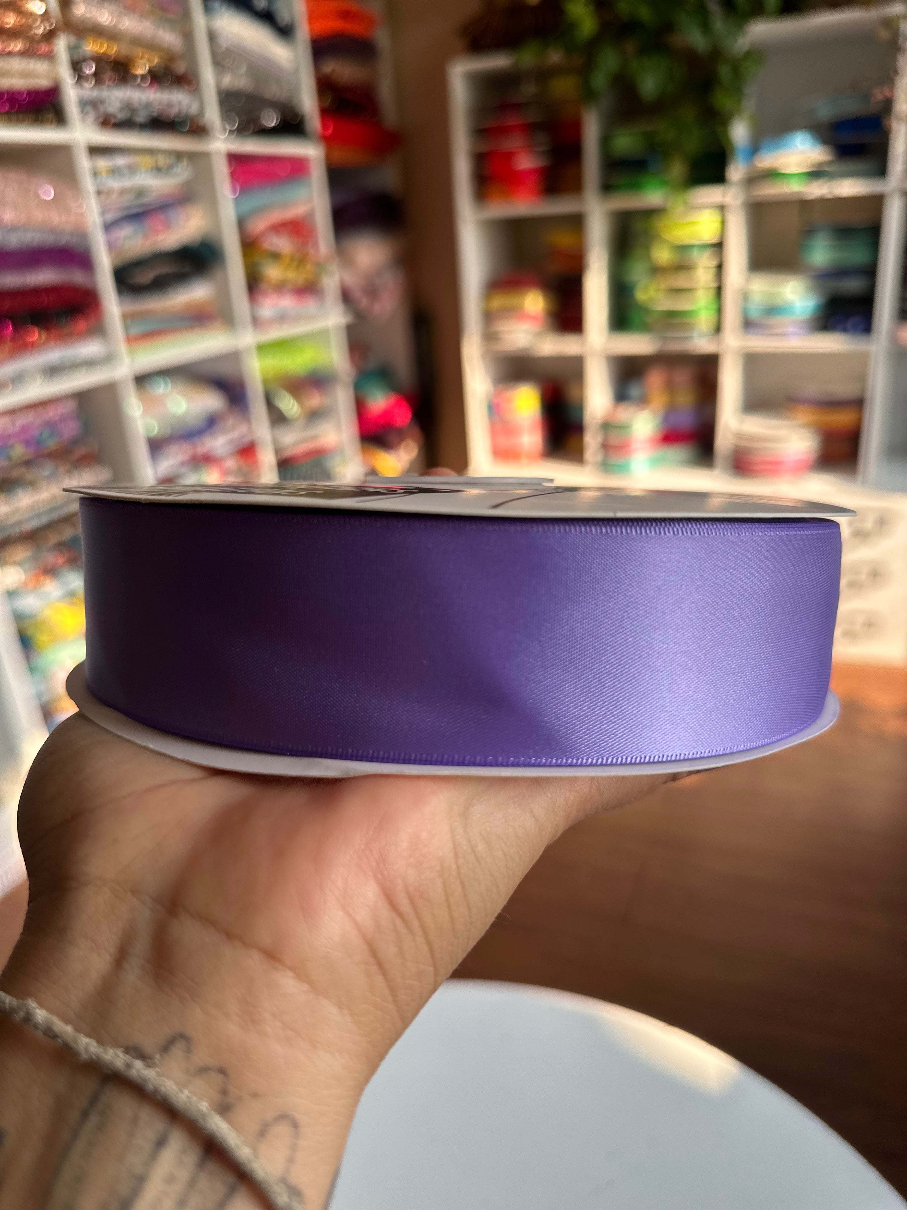 1.5" Ribbon/meter: Delphinium – 4 Generations Creations