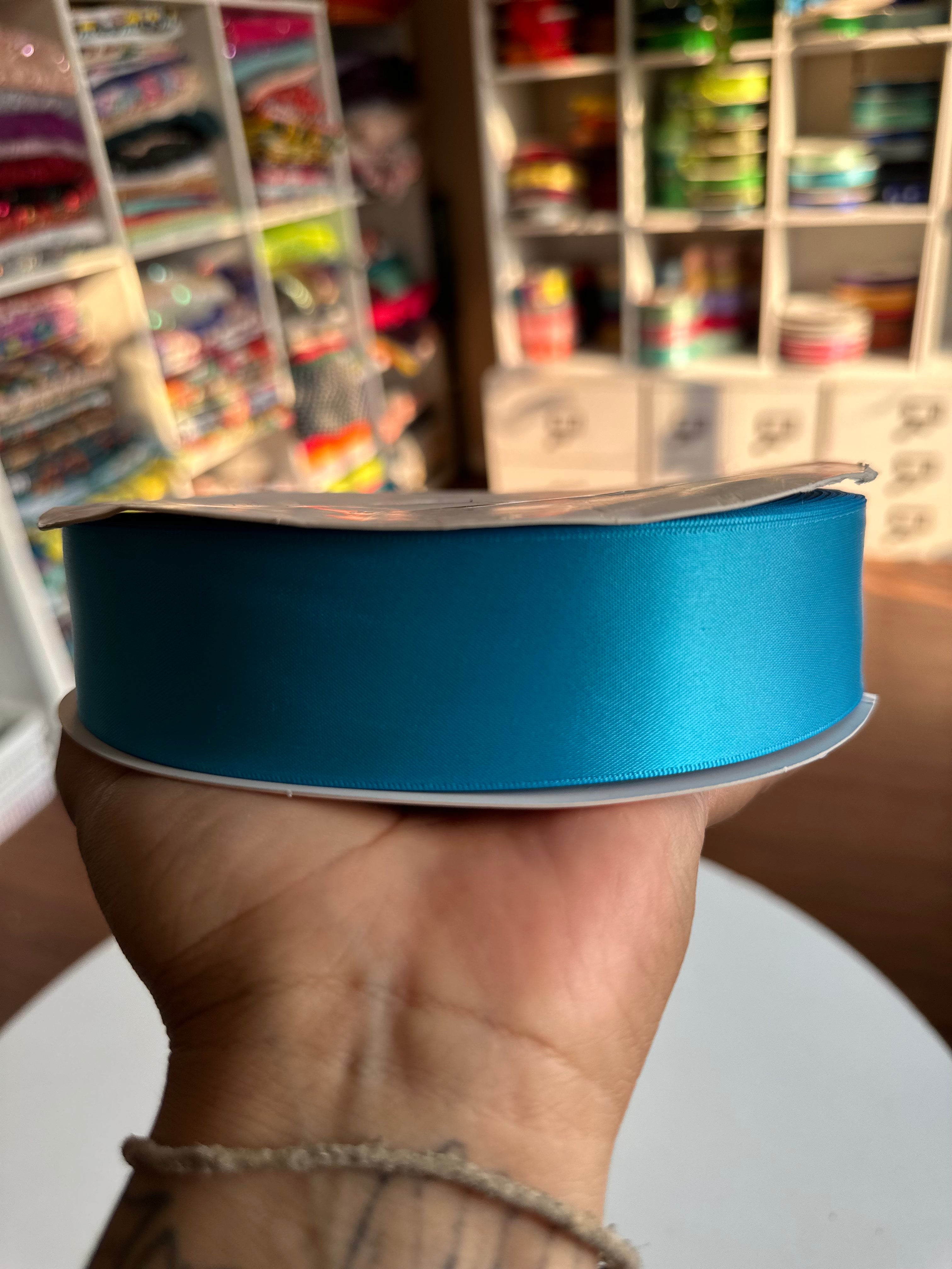 1.5" Ribbon/meter: Vivid Blue – 4 Generations Creations