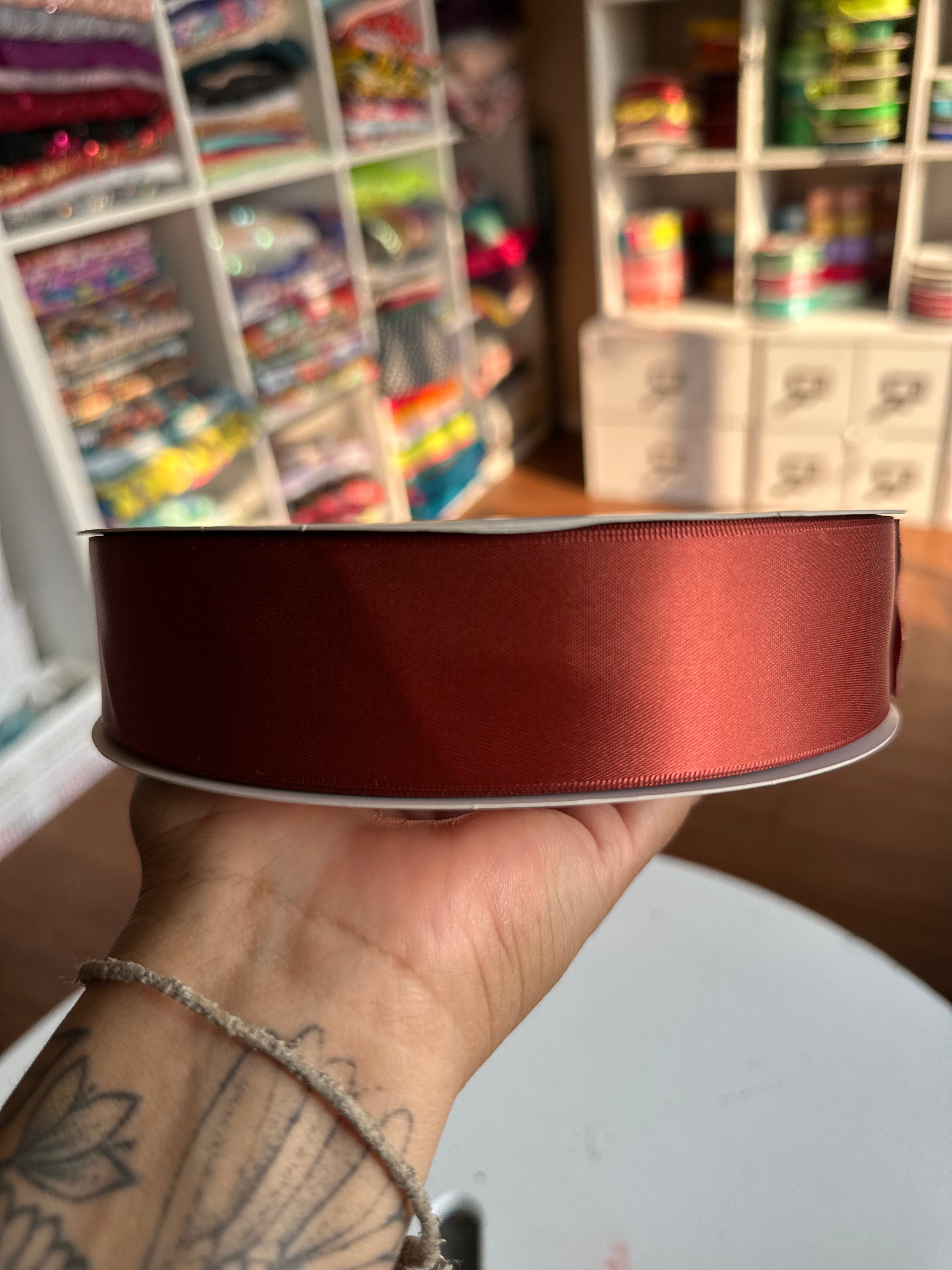 1.5" Ribbon/meter: Rust – 4 Generations Creations