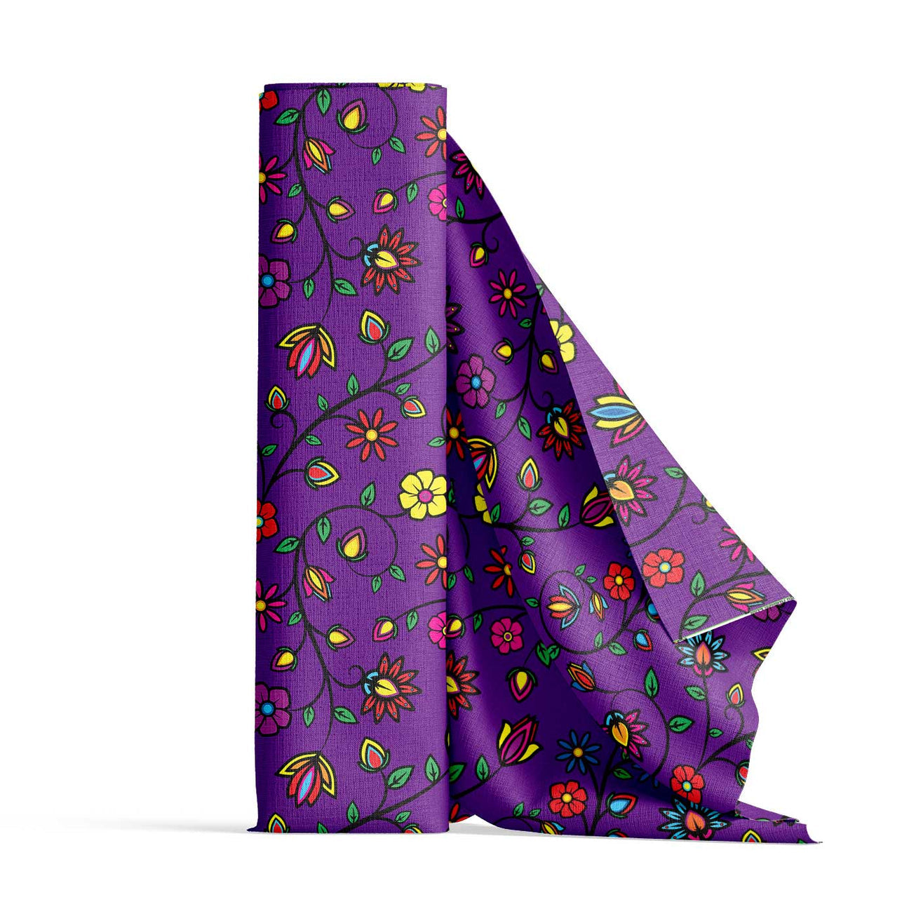 Nature's Nexus Purple Fabric – 4 Generations Creations