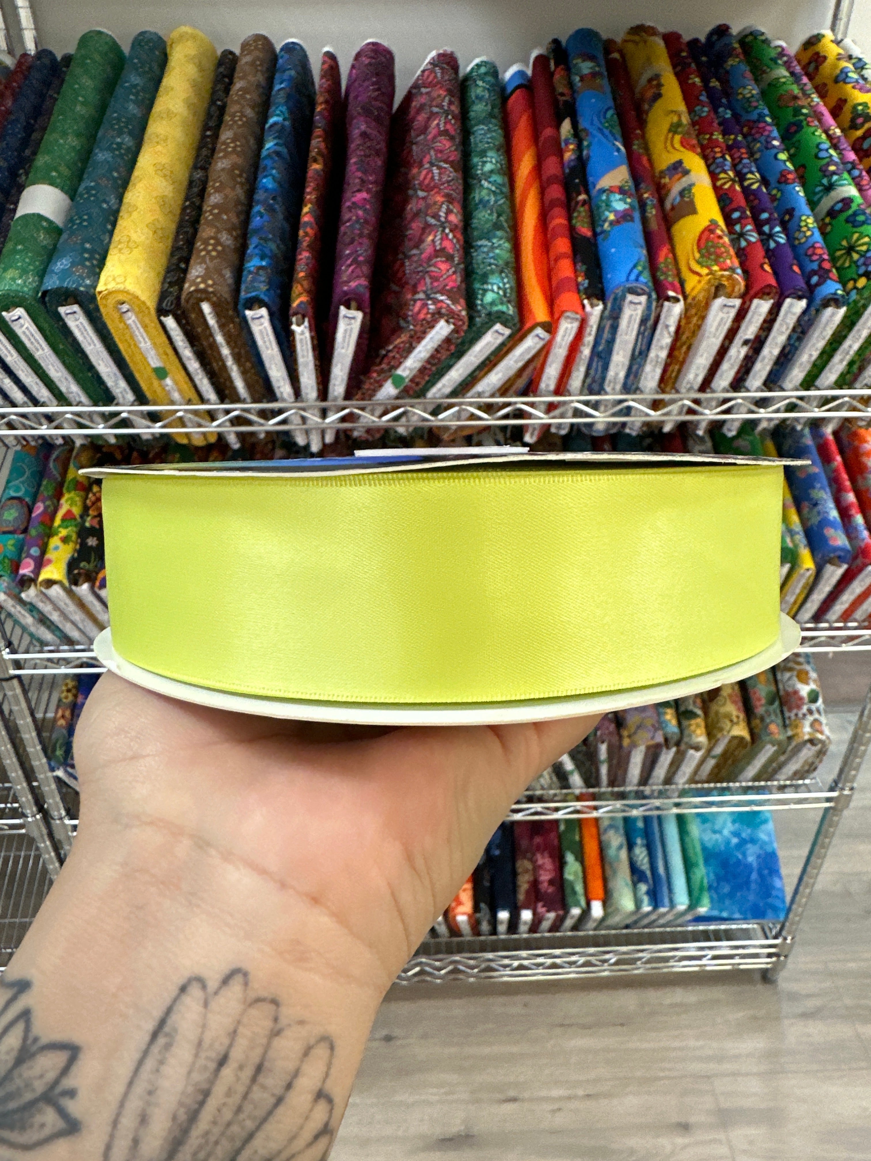 1.5" Ribbon/meter: Pineapple – 4 Generations Creations