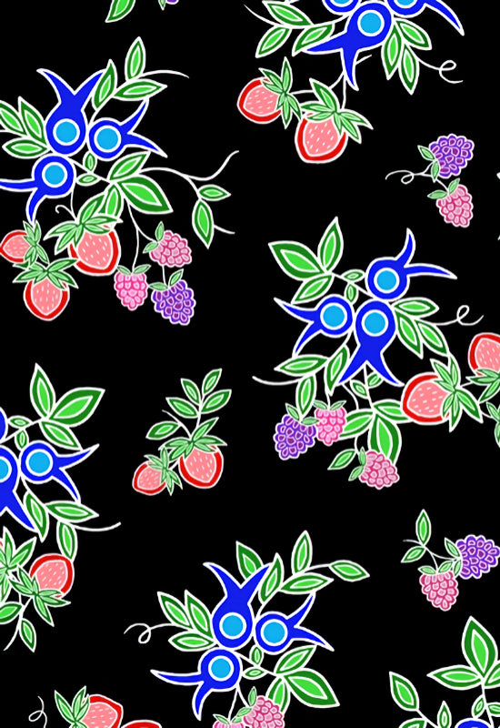 TM-0001-Black Berry Fast Cotton – 4 Generations Creations