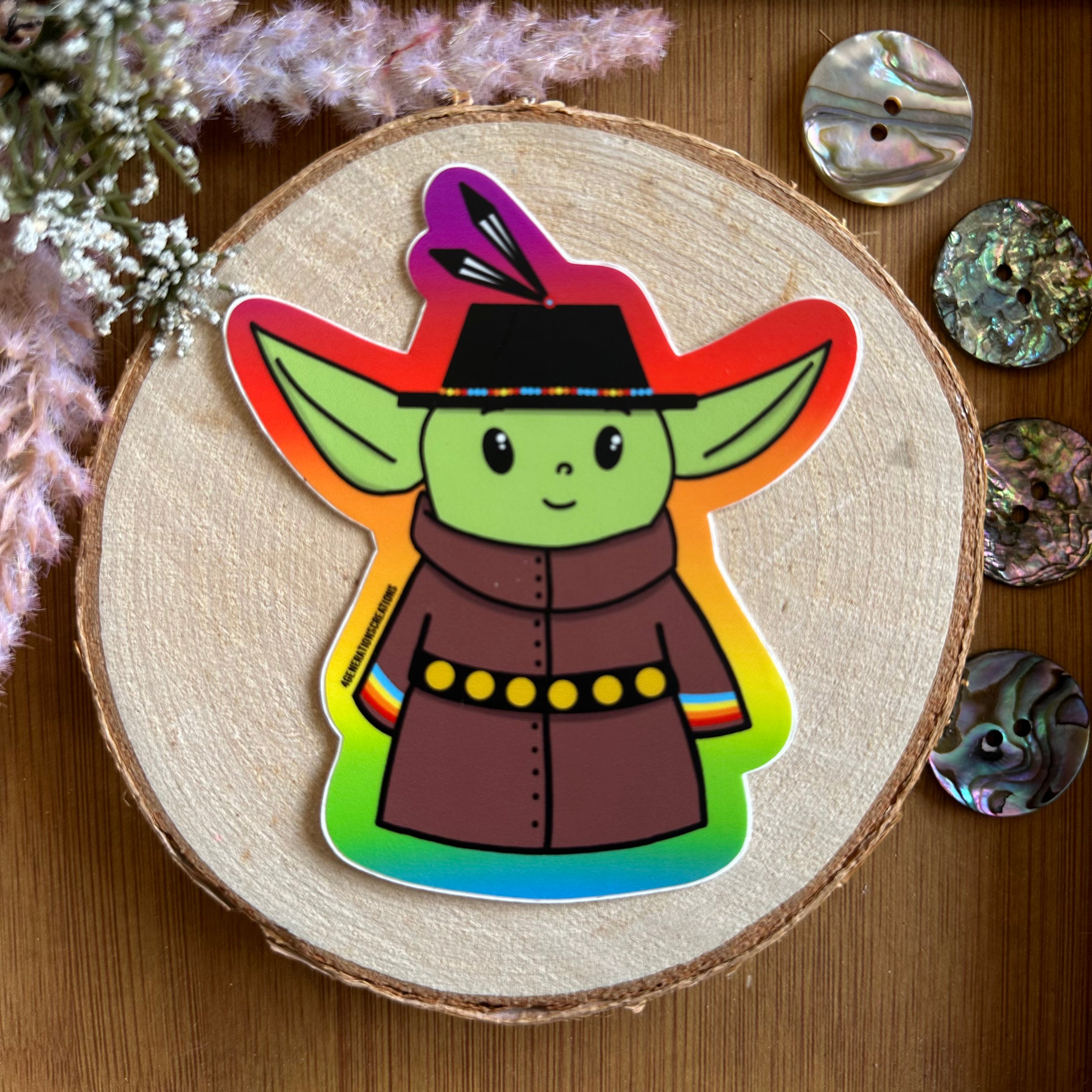 Boy Indigenous Yoda – 4 Generations Creations