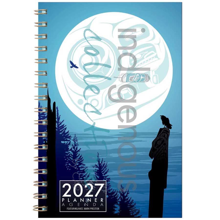 2027 Weekly Planner - Full Moon Raven by Mark Preston – 4 Generations ...