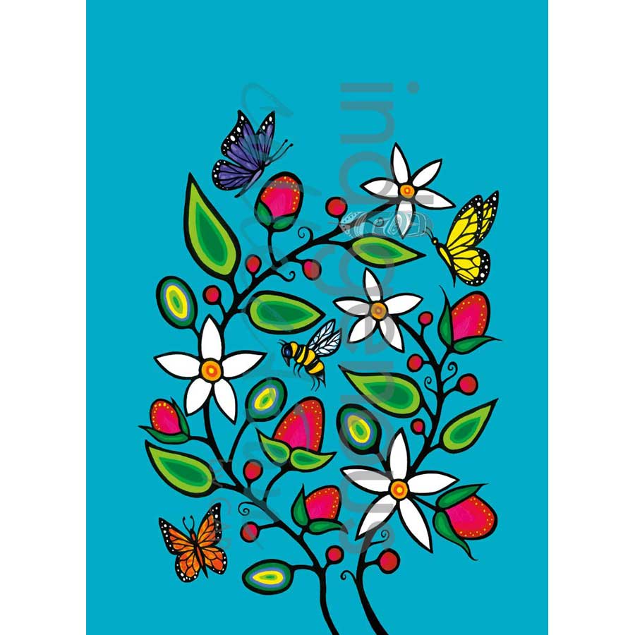 Tea Towel (microfiber) - Berry Garden by Jeffrey Red George – 4 ...
