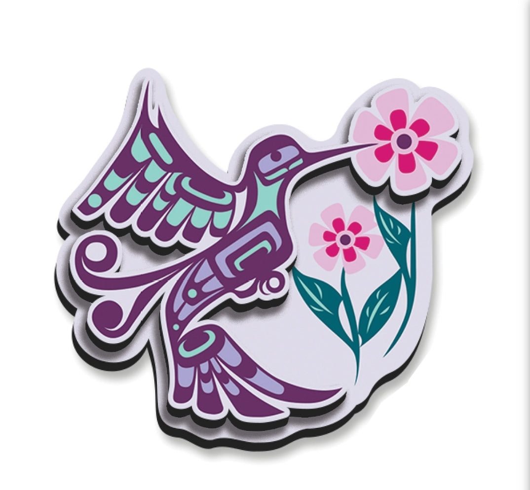 3D Magnet - Hummingbird by Francis Dick – 4 Generations Creations