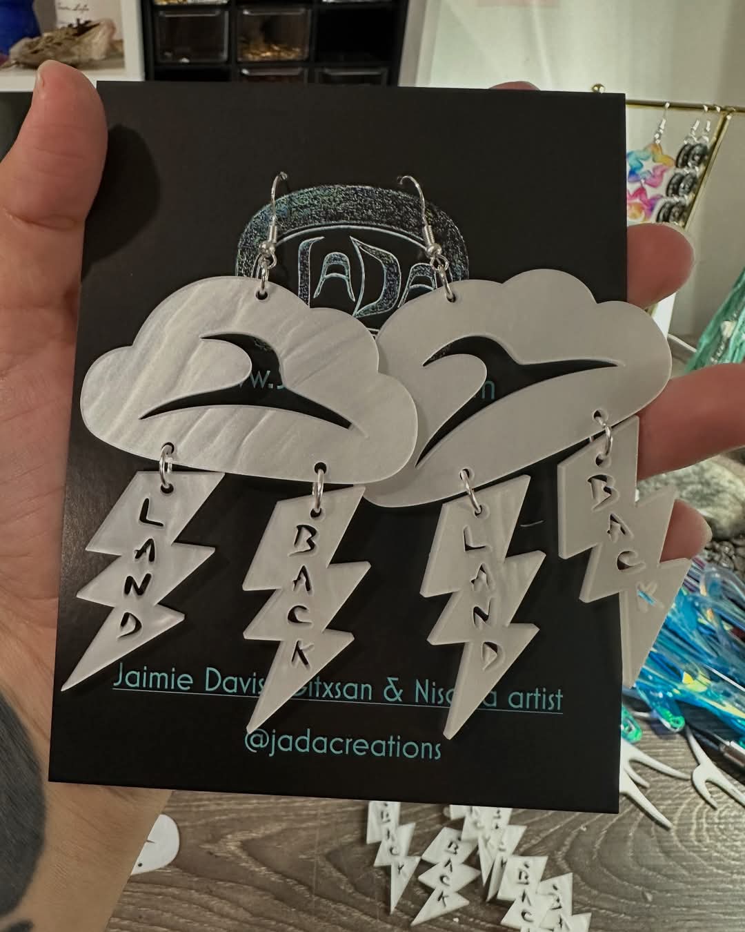 Land Back Thunder Clouds – 4 Generations Creations